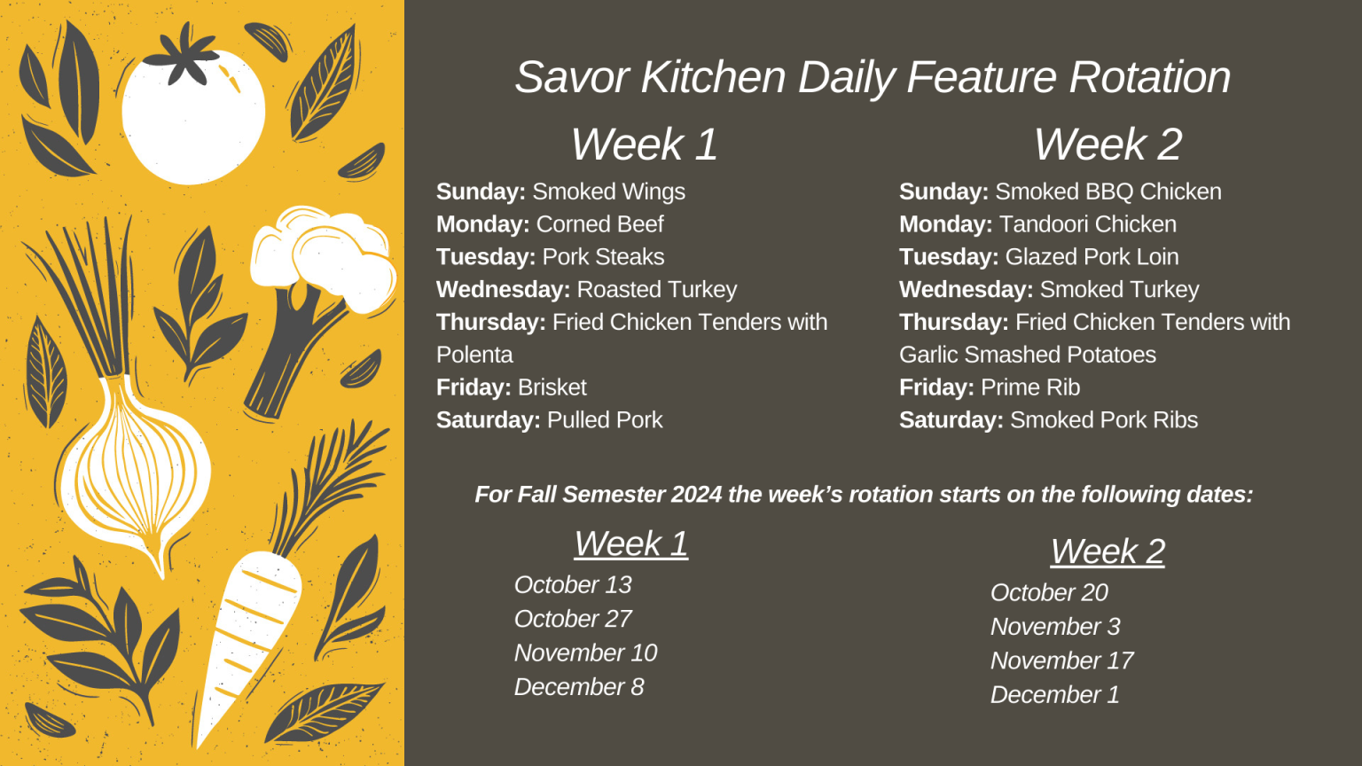 Savor Kitchen // Campus Dining Services // University of Missouri